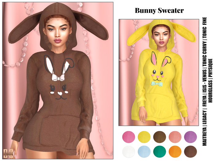 Second Life Marketplace [hh] Bunny Sweater